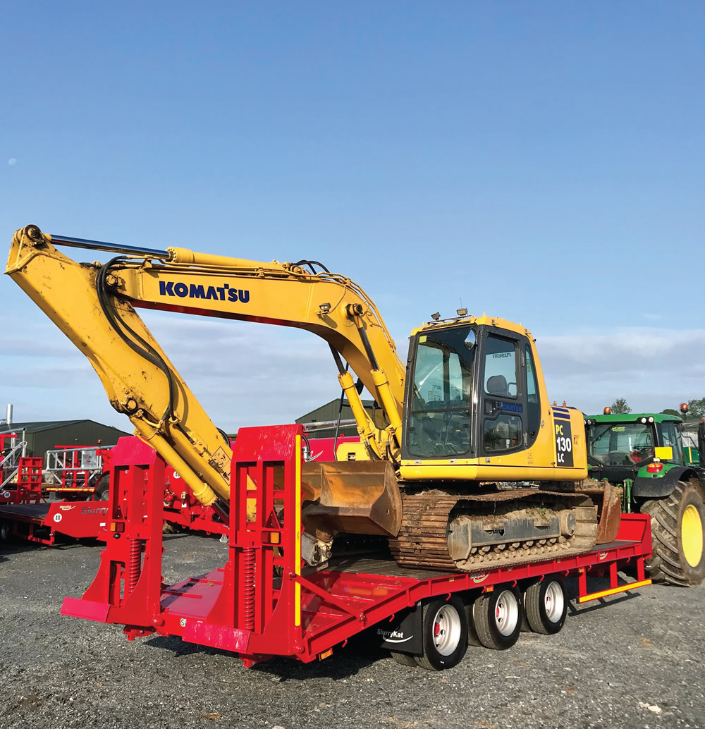 Low Loaders Trailers With Low Weight Meaning Bigger Loads